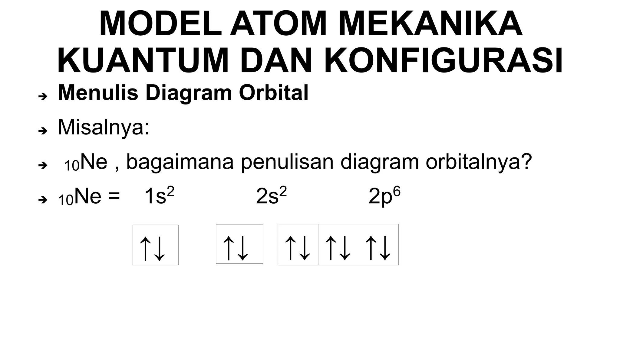 KONFIGURASI ELEKTRON | PPTX