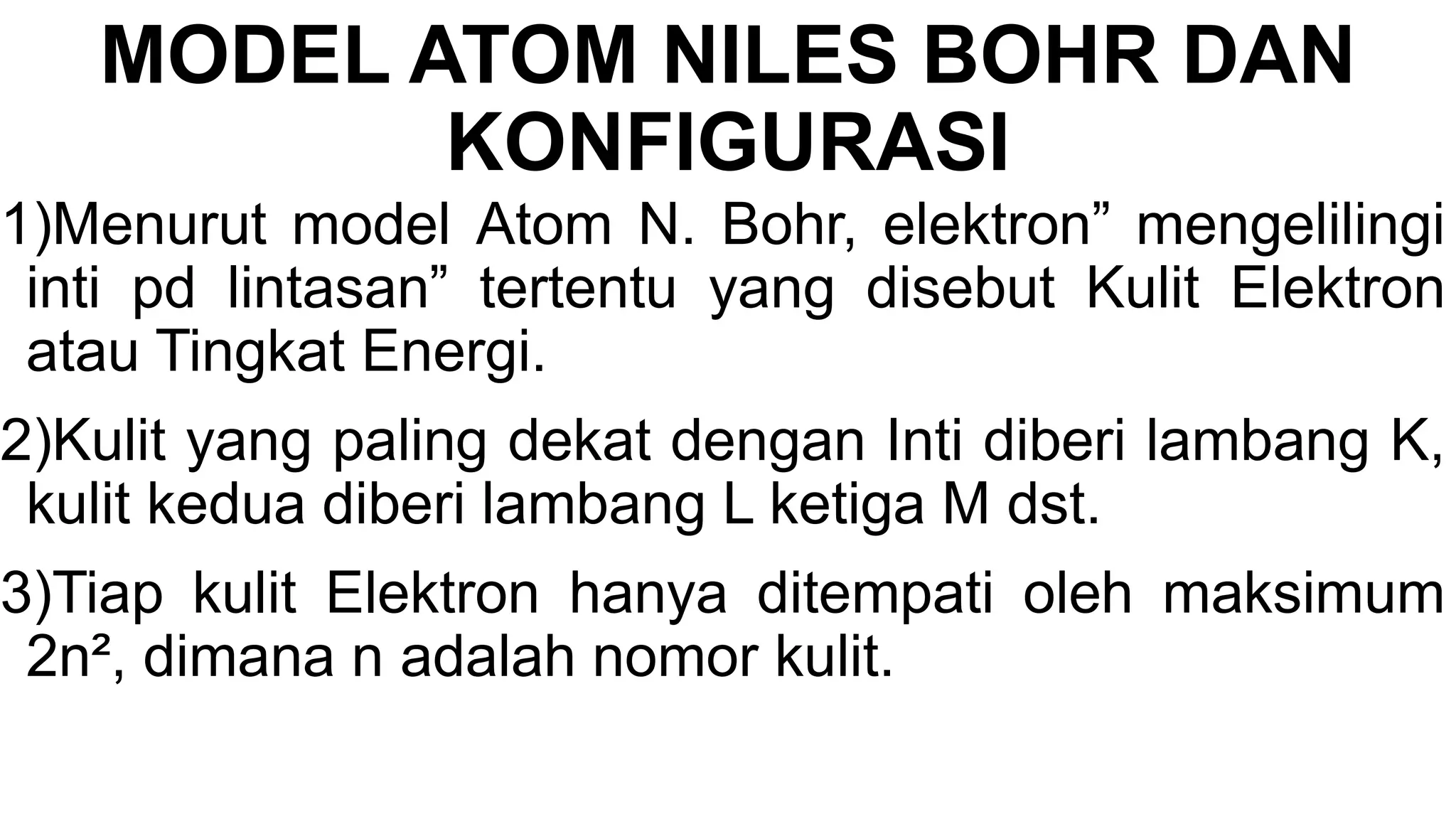 KONFIGURASI ELEKTRON | PPTX
