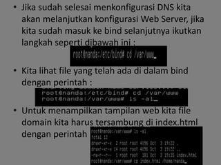 Konfigurasi Web Server | PPT