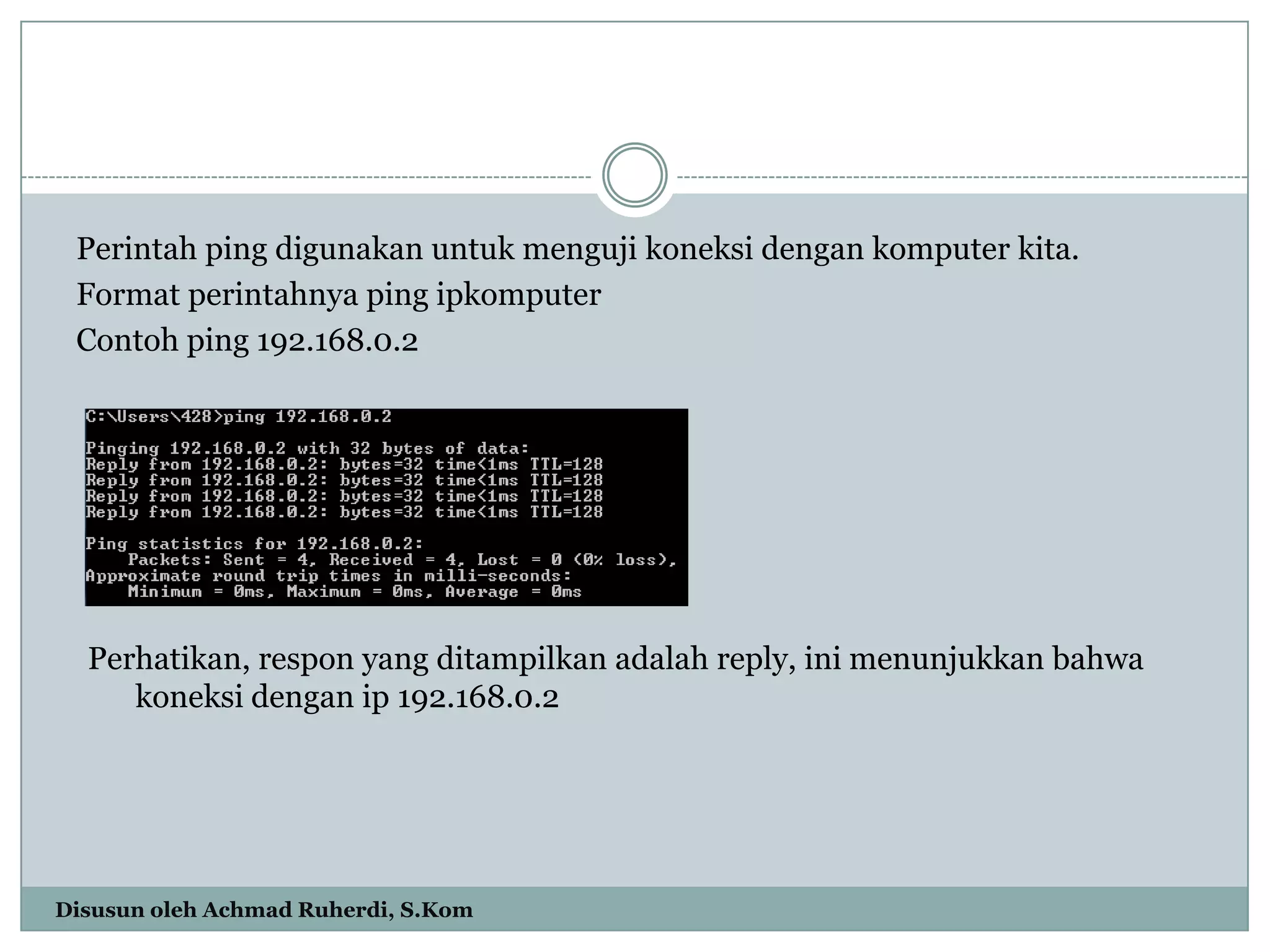 Konfigurasi ip (internet protokol) v4 | PPT