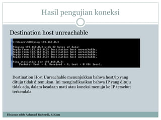 Konfigurasi ip (internet protokol) v4 | PPTX