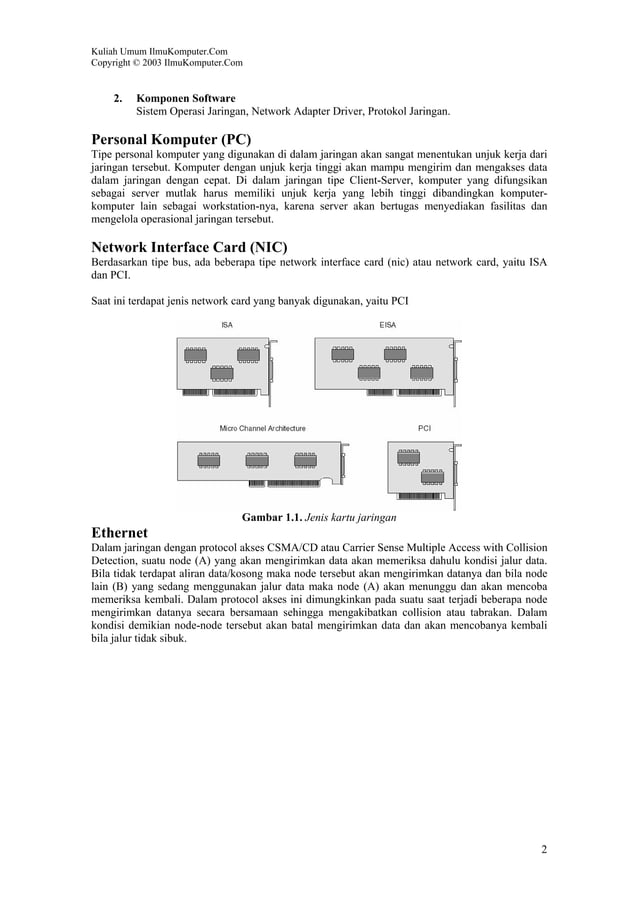 Konfigurasi jaringan lan | PDF