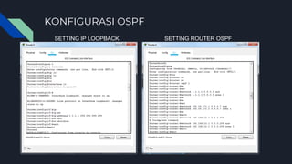Konfigurasi Jaringan Metode OSPF | PPTX