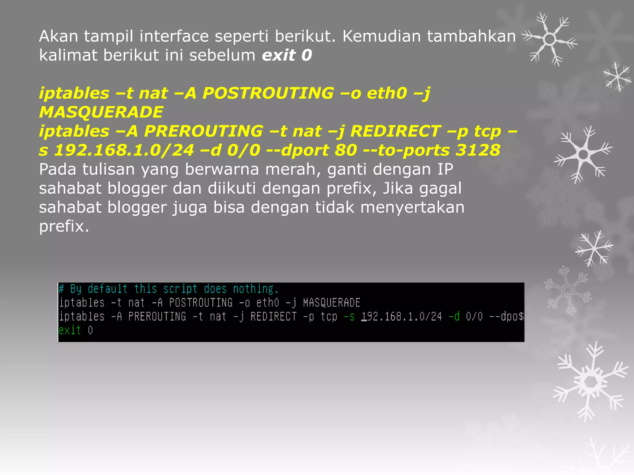 Konfigurasi proxy server | PPTX