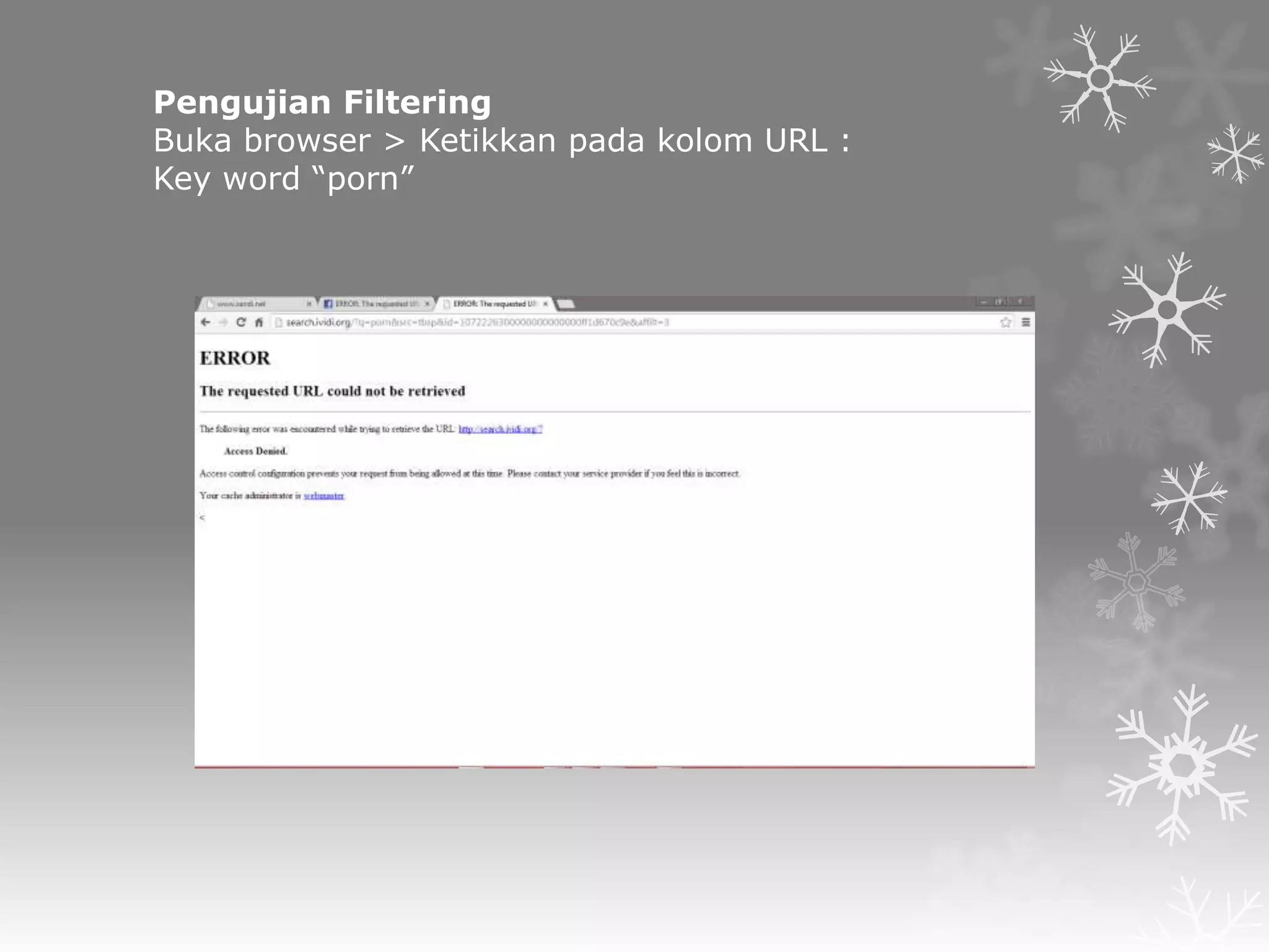 Konfigurasi proxy server | PPTX