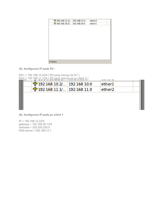 Konfigurasi rip | DOC