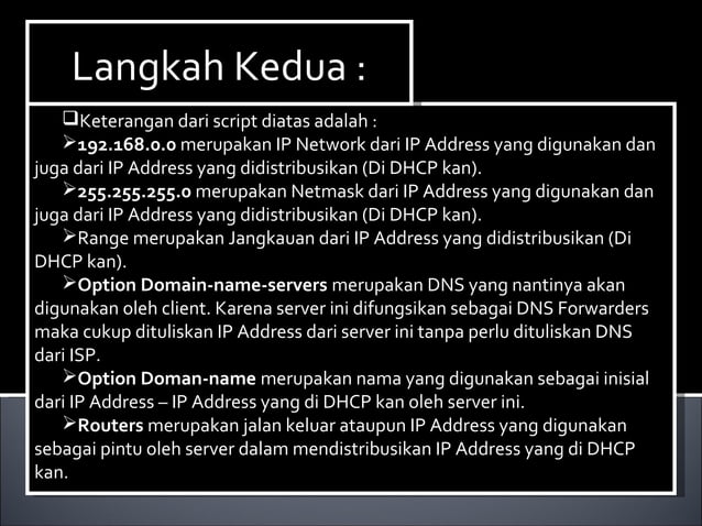 Konfigurasi server debian | PPT