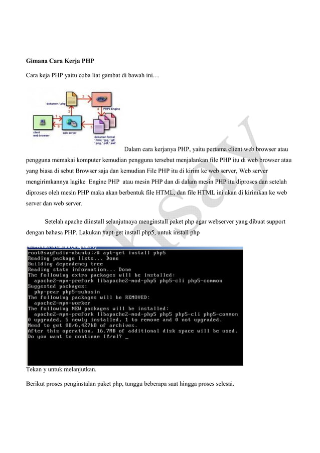 Konfigurasi web server | PDF