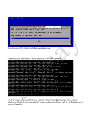 Konfigurasi web server | PDF