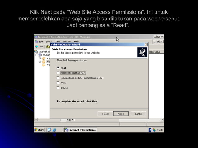 Konfigurasi web server | PPT