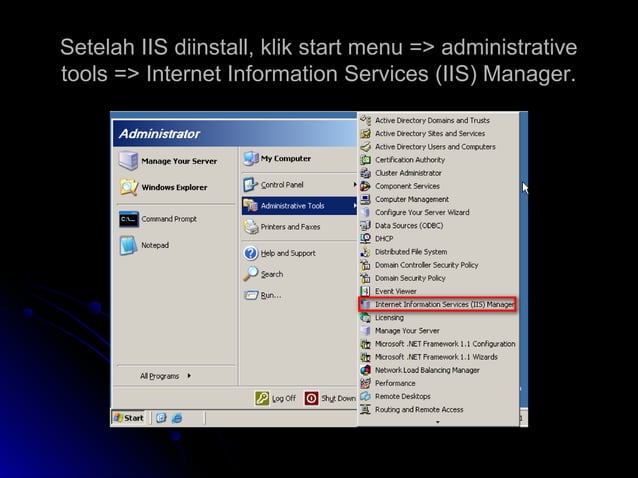 Konfigurasi web server | PPT