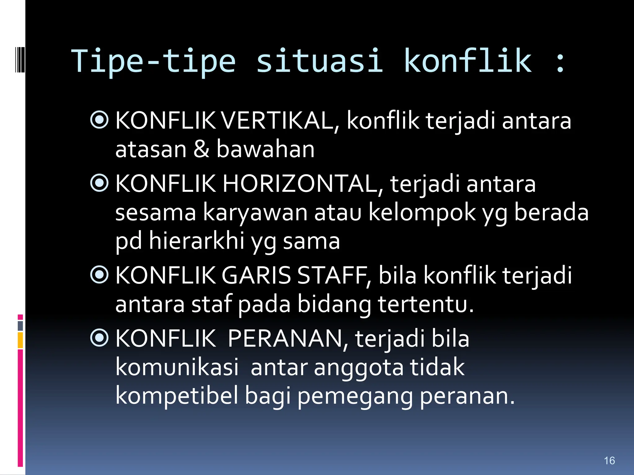 konflik-organisasi dalam teori organisasi.ppt