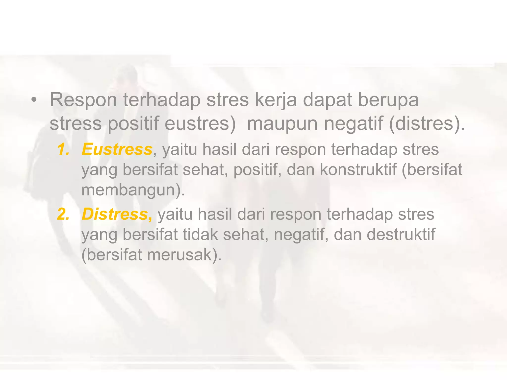 Konflik dan stress di tempat kerja | PDF