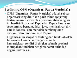 Konflik indonesia – papua nugini | PPTX