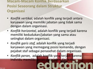 Konflik sosial | PPT