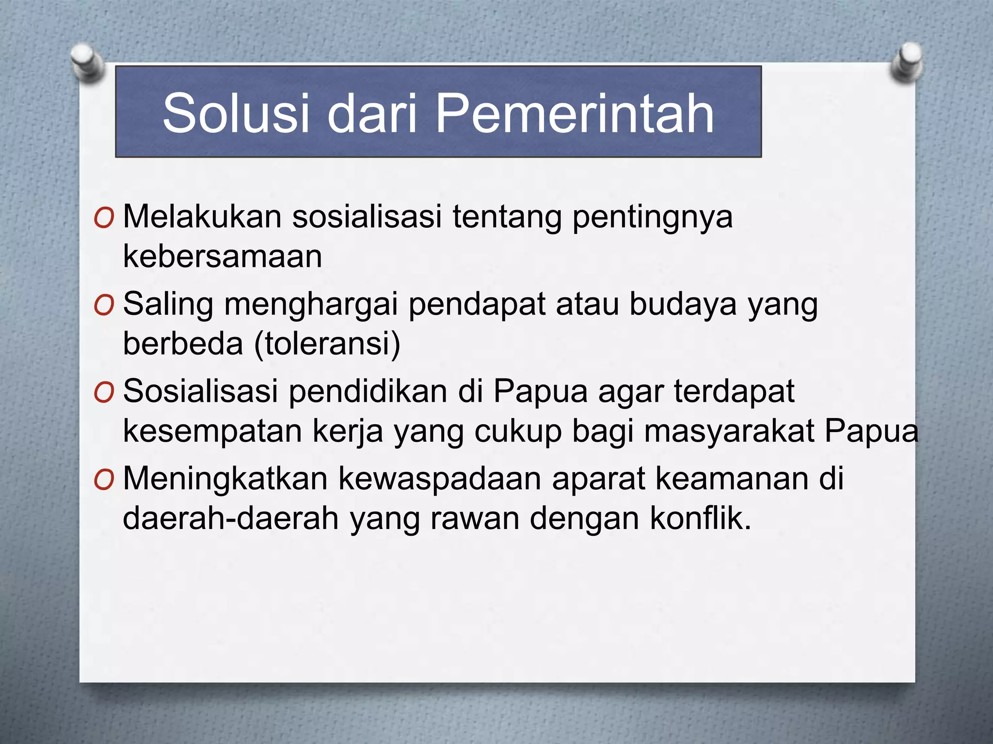 Analisis Contoh Konflik Sosial | PPT