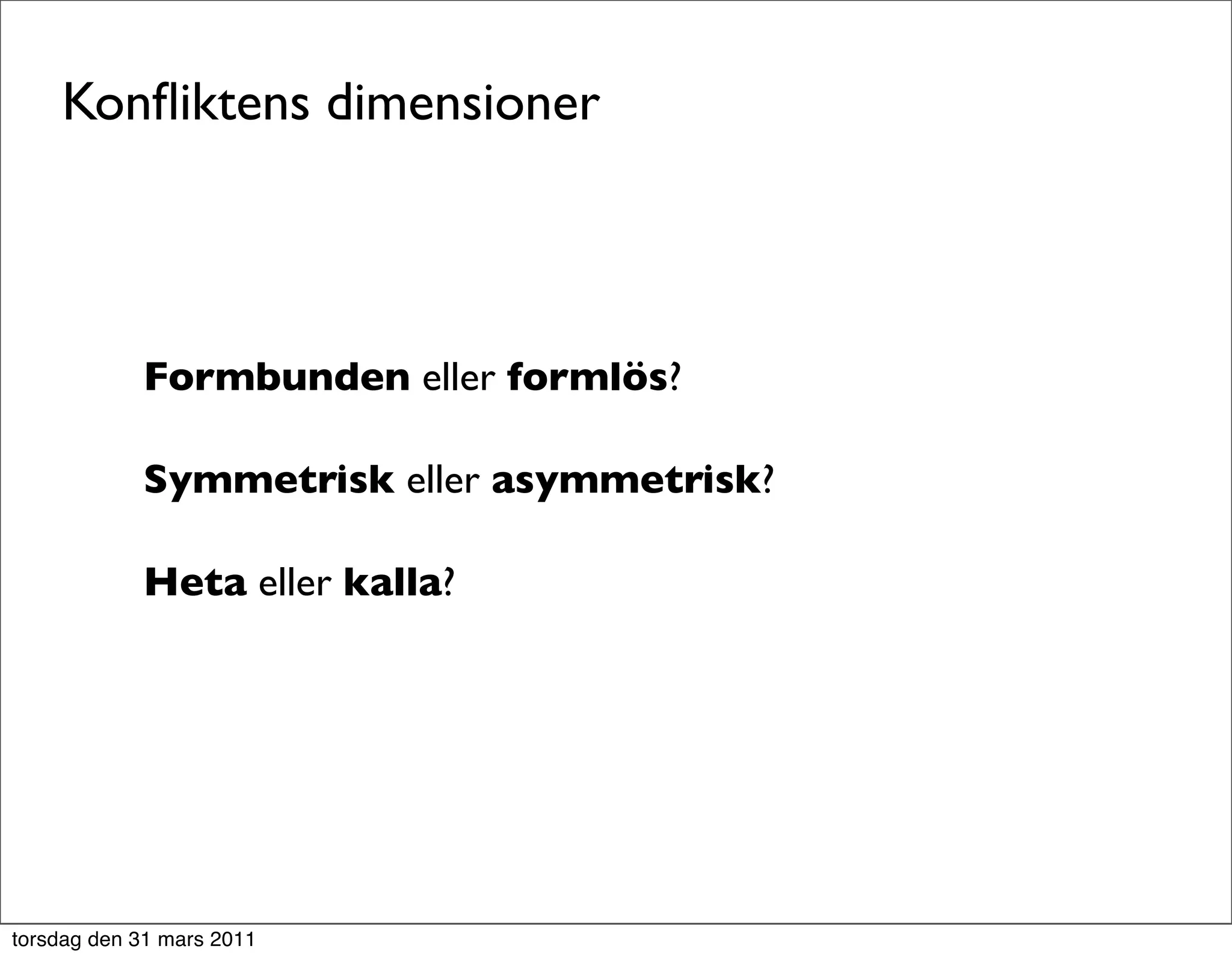 Konflikthantering | PDF