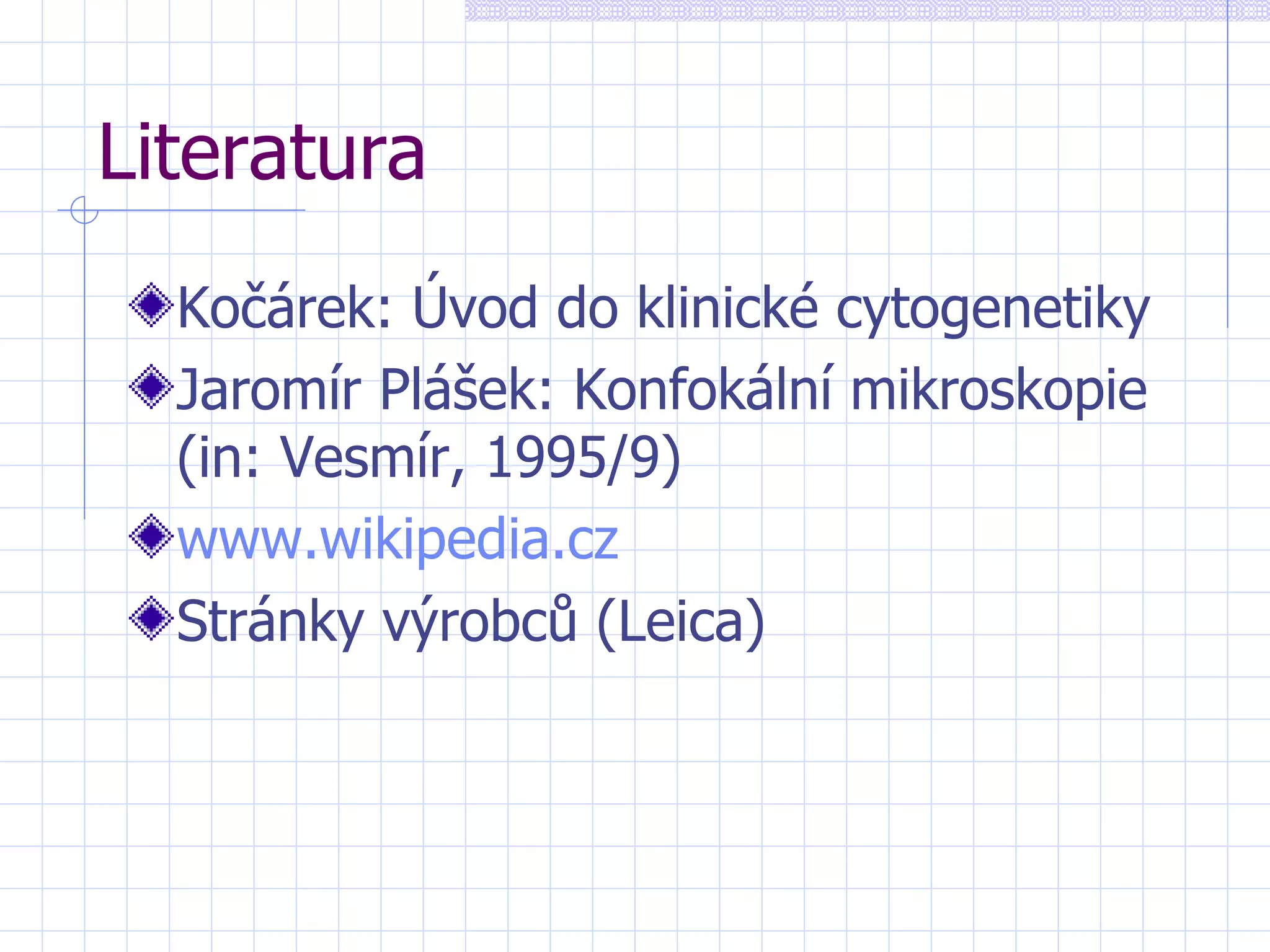 Konfokalni Mikroskopie | PPT