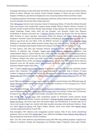 Konfrontasi Dengan Malaysia | PDF