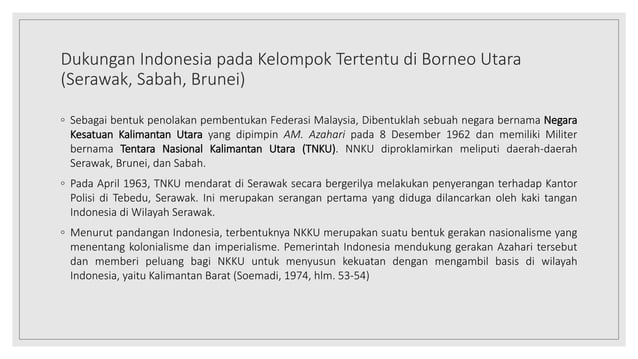 Konfrontasi & Operasi Dwikora | PPTX