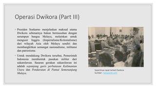 Konfrontasi & Operasi Dwikora | PPTX