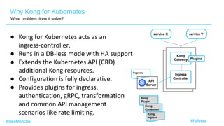 Kong Ingress Controller - Fullstaq Show N Tell | PPT
