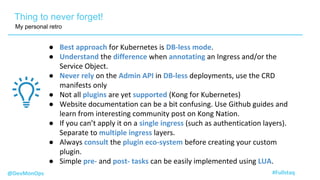 Kong Ingress Controller - Fullstaq Show N Tell | PPT