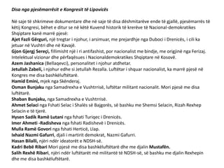 Kongresi i lipovicës | PPTX