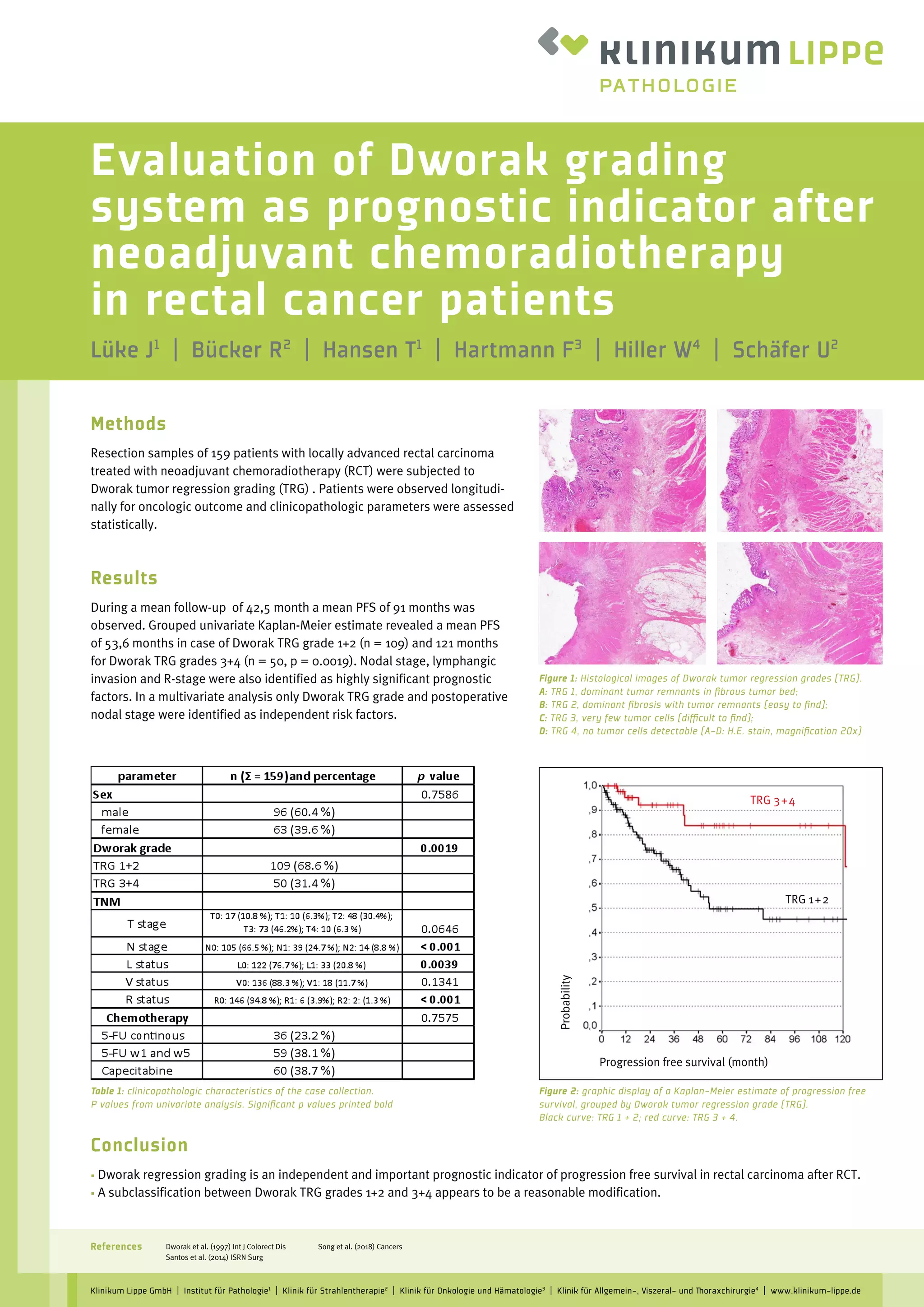 Kongressplakat pathologie dworak grading system prof. hansen_din a0 | PDF