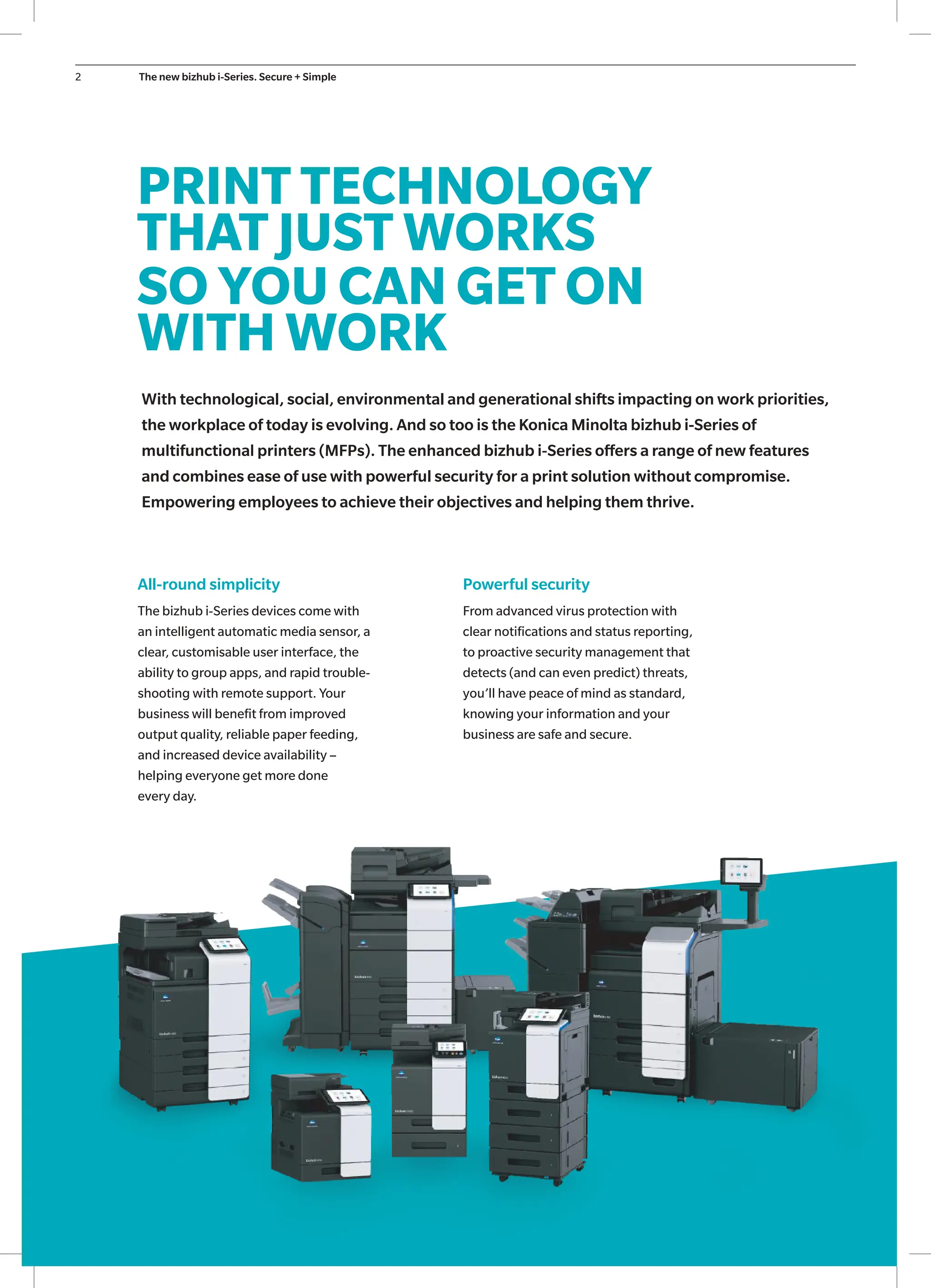 Konica Minolta Printers | Laser All in One Printer | India | PDF