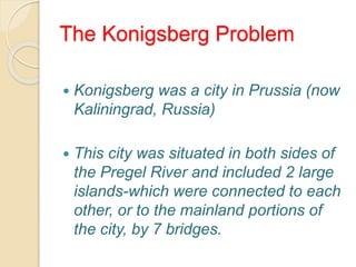 Konigsberg bridge problem (3) | PPTX
