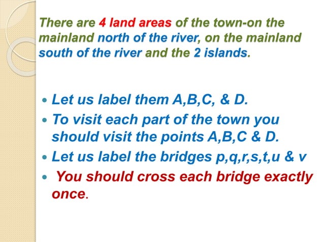 Konigsberg bridge problem (3) | PPTX