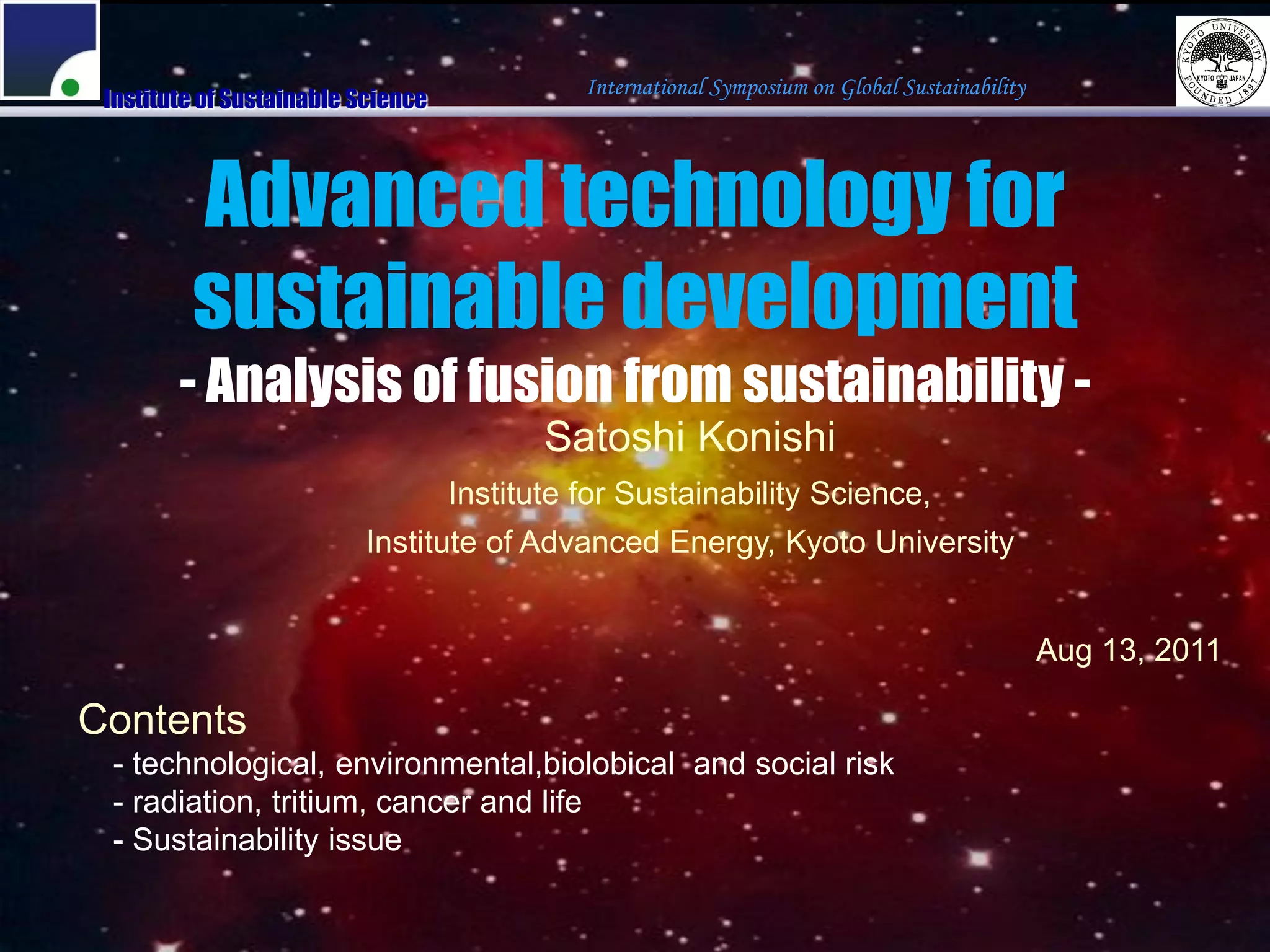 Advanced energy technology for sustainable development. Part 5 | PDF