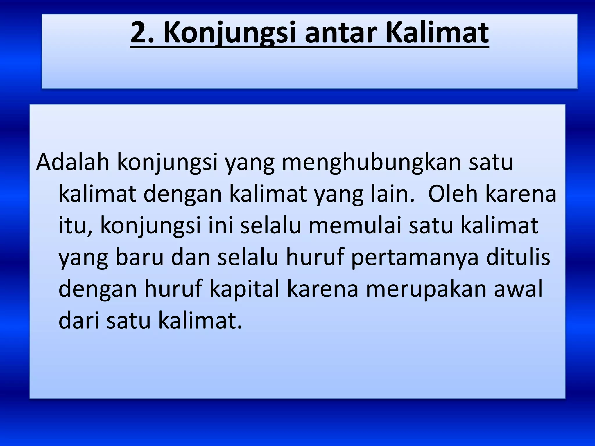 Jenis Jenis Konjungsi | PPTX