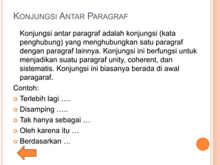 Macam Macam Konjungsi | PPTX