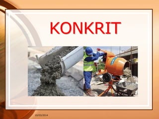Konkrit | PDF
