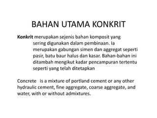 Konkrit soalan jawapan | PPT