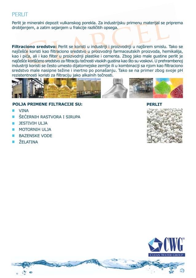 Kiselgur i Perlit | PDF