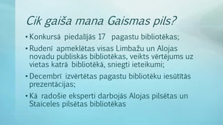 Cik gaiša mana Gaismas pils? | PPTX