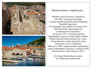 Konkurs wiedzy o Chorwacji | PPTX