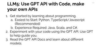 Episode 2: The LLM / GPT / AI Prompt / Data Engineer Roadmap | PPTX