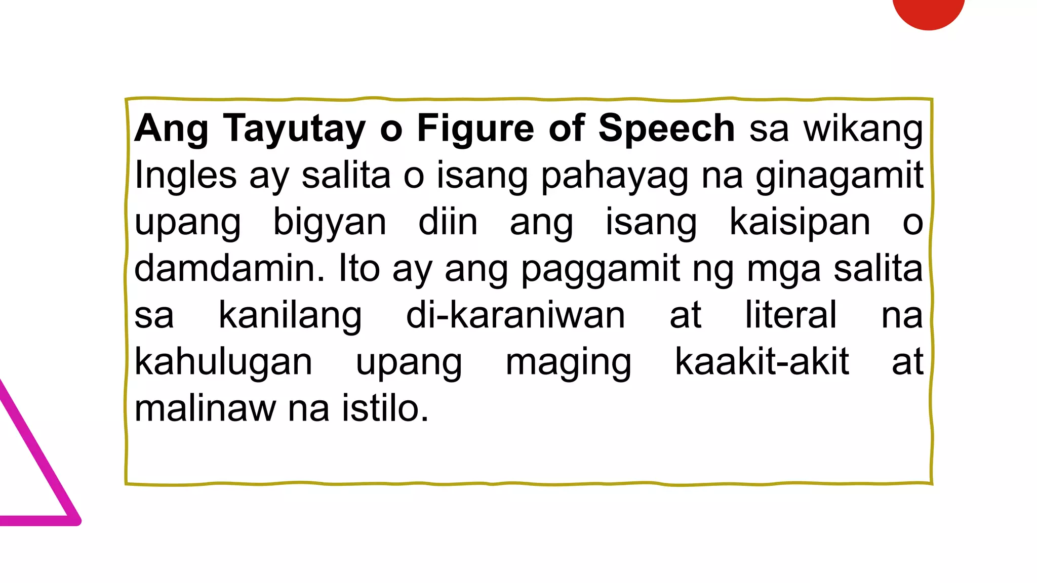 Konotasyon at Denotasyon | PPTX