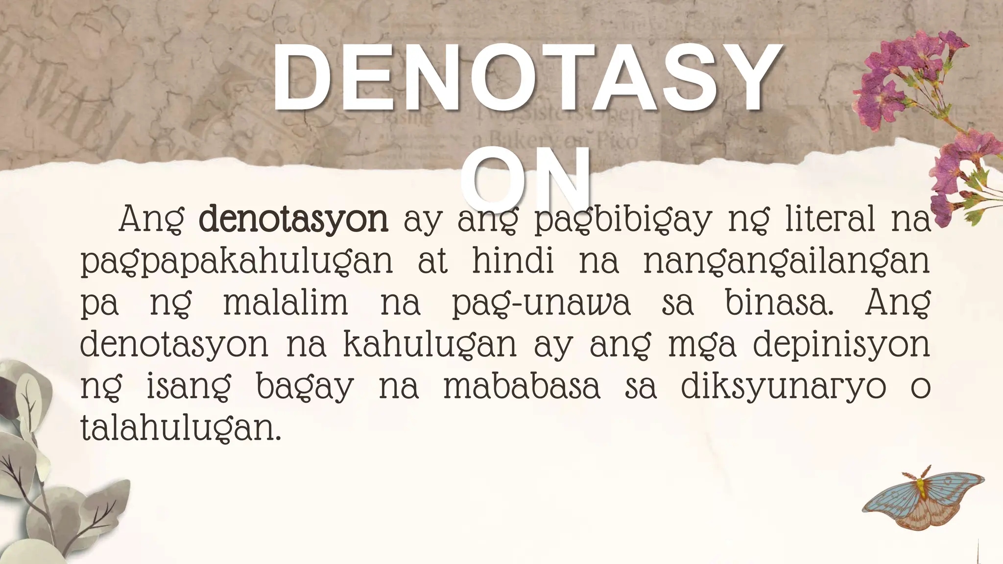 KONOTASYON AT DENOTASYON - WK16.pptx grade 9 | PPTX