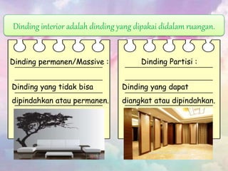 Konstruksi Bangunan - Dinding | PPTX