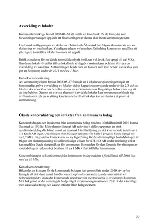 Konsekvensbeskrivning | DOC