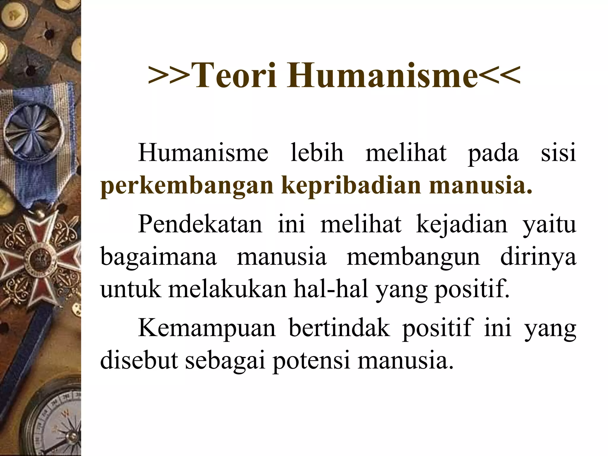 Konseling menurut pendekatan humanistik | PPT