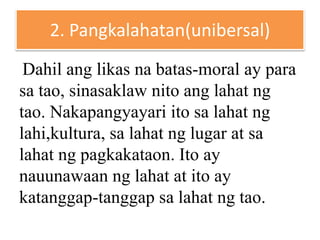 Konsensiya Batay sa Natural na Batas Moral | PPTX