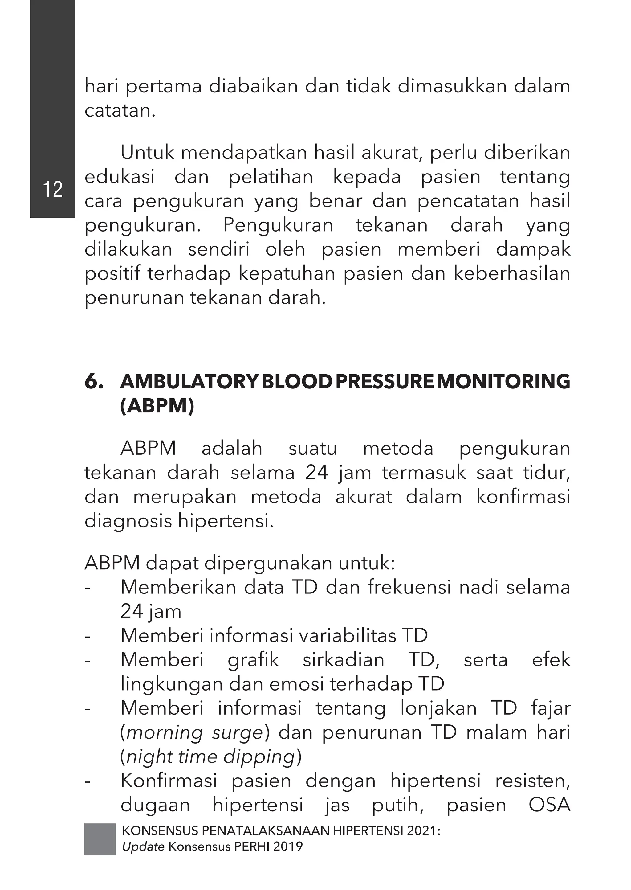 Konsensus Penatalaksanaan Hipertensi 2021 | PDF