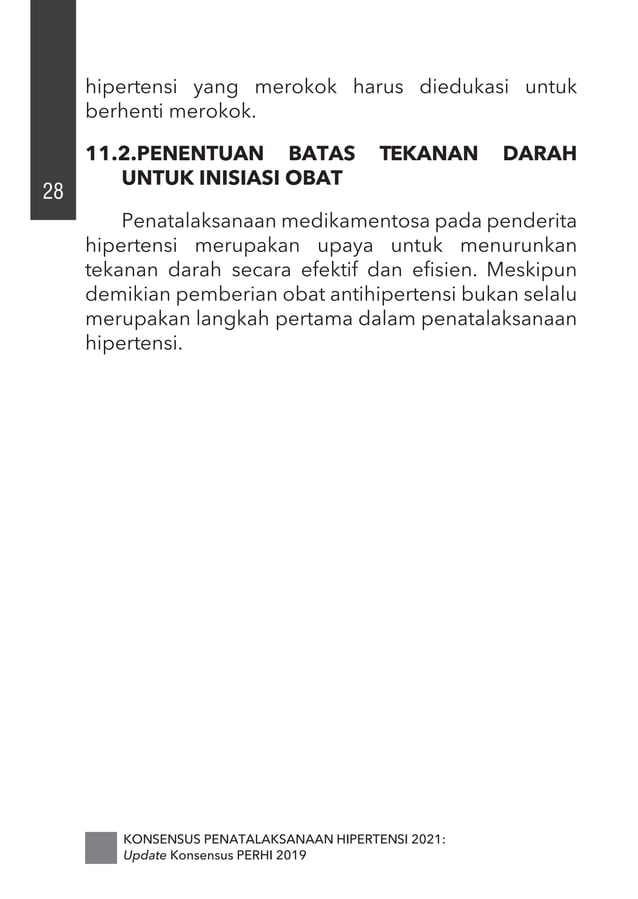 Konsensus Penatalaksanaan Hipertensi 2021 | PDF