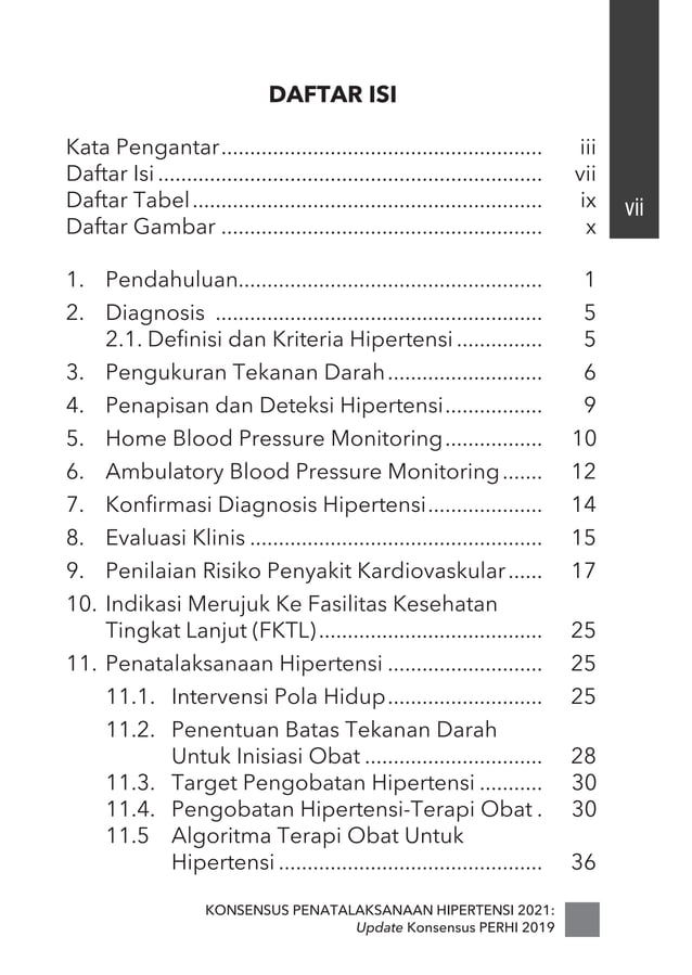 Konsensus Penatalaksanaan Hipertensi 2021 | PDF